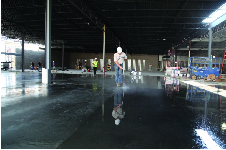 Fast Concrete Curing Time Spray-Lock SCP 327 Time of Placement